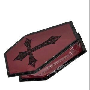 Dark Heaven | Bags | Red Wine Coffin Weekender Bag | Poshmark
